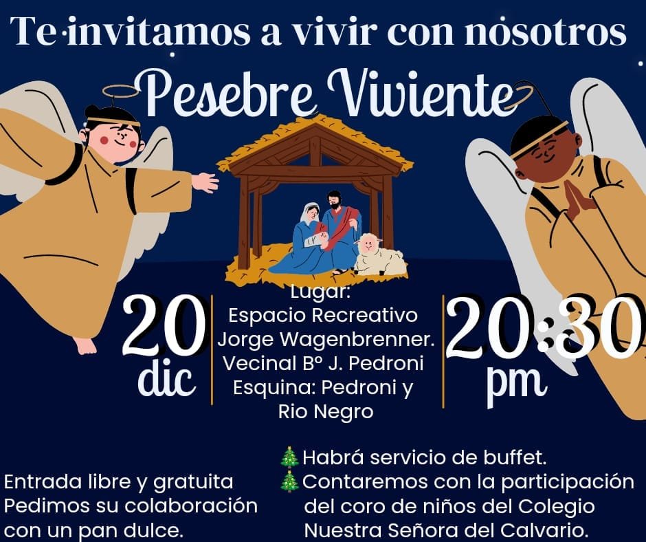 Esperando la Navidad, invitan al Pesebre Viviente - Gálvezhoy, más que ...